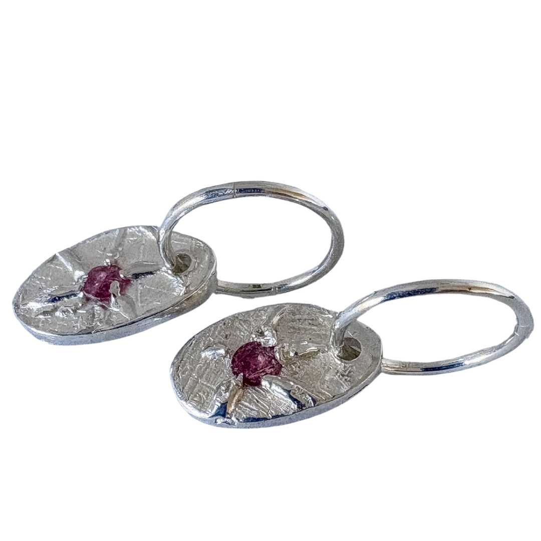 Nebula Gem Earrings - Oval – HerbertandWilks Jewellery
